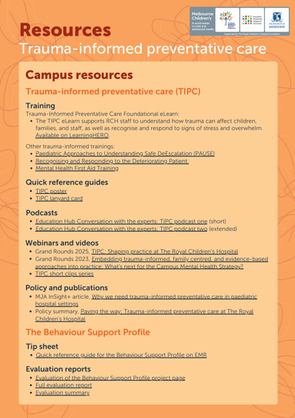 Trauma-informed preventative care resources - Mental Health Central