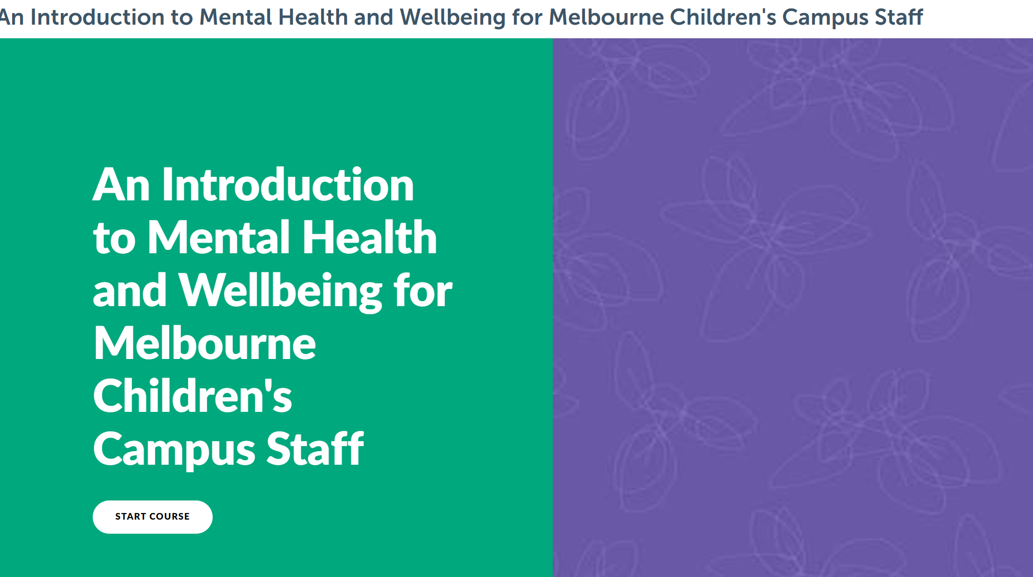 Introduction to Mental Health and Wellbeing eLearn - Mental Health Central